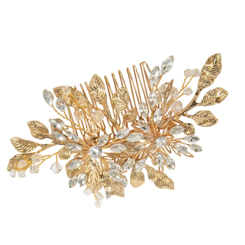 Athena Collection - Bedazzle Gold Comb - Hc259 Gold | Athena Bridal ...