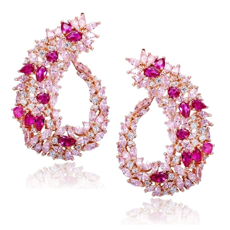 Cubic Zirconia Collection - Hollywood Starlet Earrings - Czer759 Hot ...