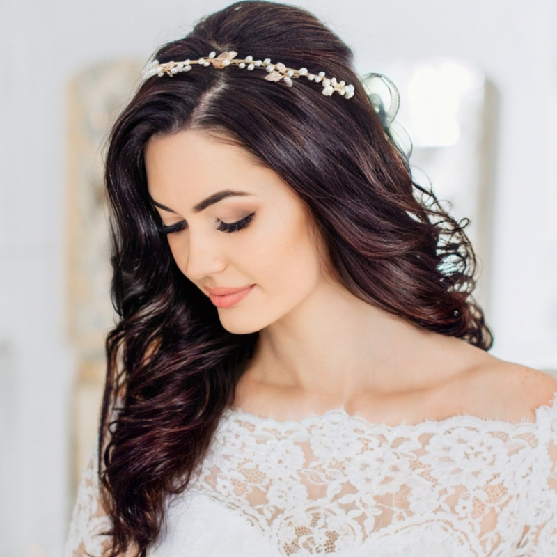 Athena Collection - Divine Vine Headband - Ahb170 Gold | Athena Bridal ...