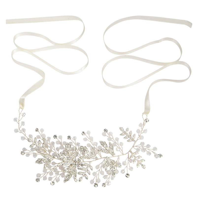 Athena Collection - Divine Crystal Hair Vine - Hp185 Silver | Athena ...