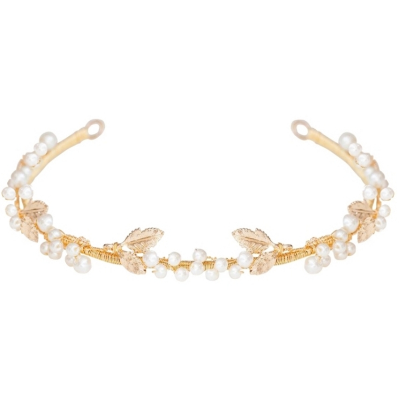 Athena Collection - Divine Vine Headband - Ahb170 Gold | Athena Bridal ...