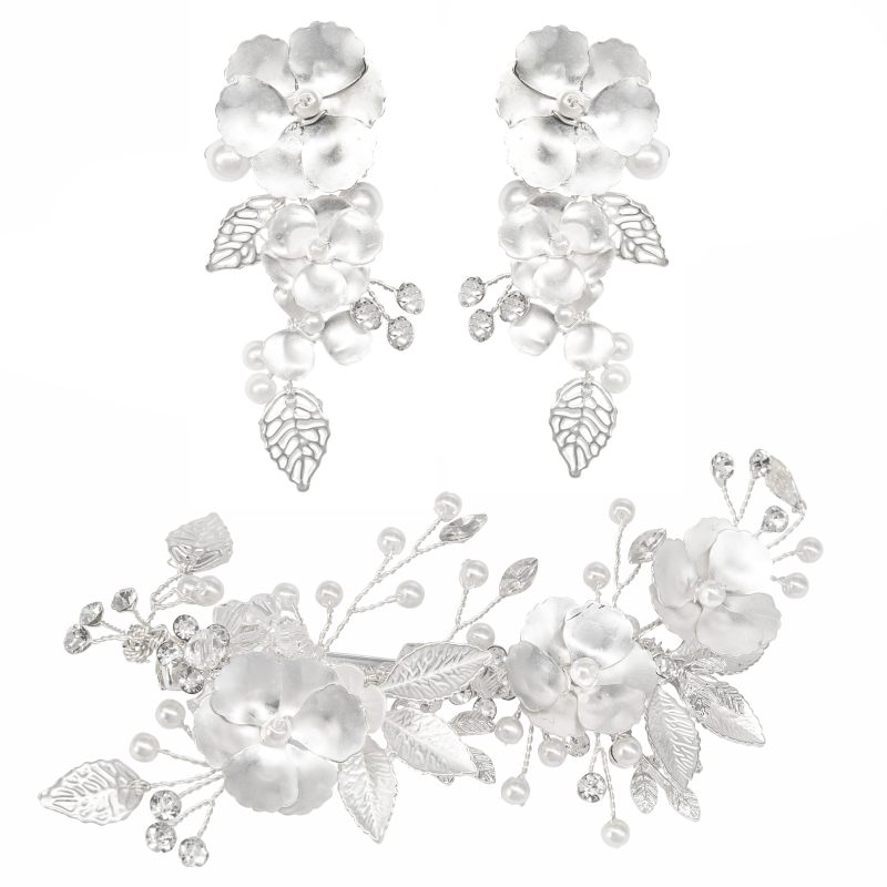 Athena Collection - Luxe Floral Collection - Silver | Athena Bridal ...