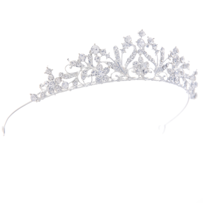 Athena Collection -Delicate Daisy Tiara - Ahb203 Silver | Athena Bridal ...