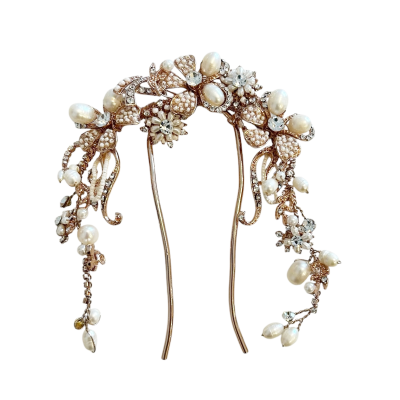 Athena Collection - Luxury Vintage Inspired Headpiece - Sample 40 Rose ...